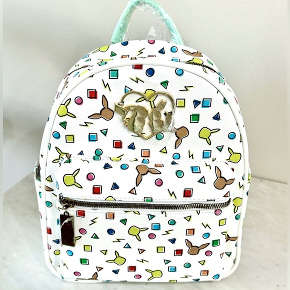 Pokemon | Bags | Pokemon Pikachu Eevee Retro Mini Backpack | Poshmark
